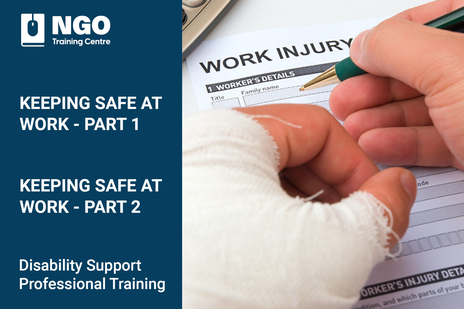 Keeping Safe At Work Bundle | NGO Training Centre