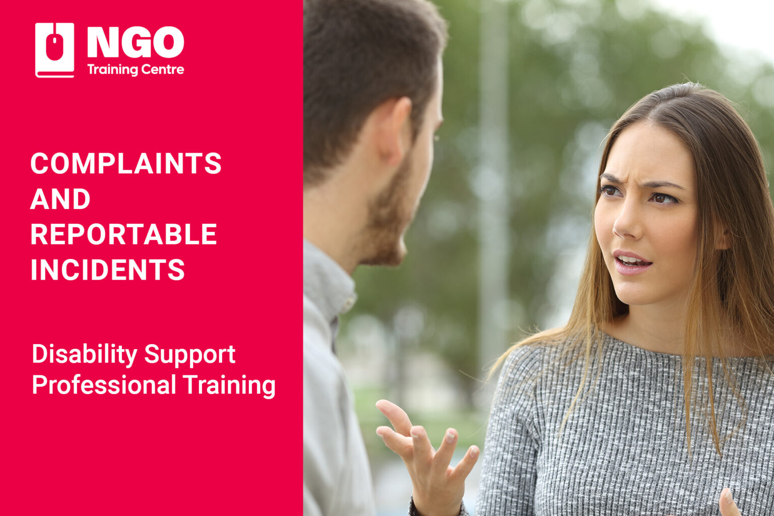 Complaints and Reportable Incidents | NGO Training Centre