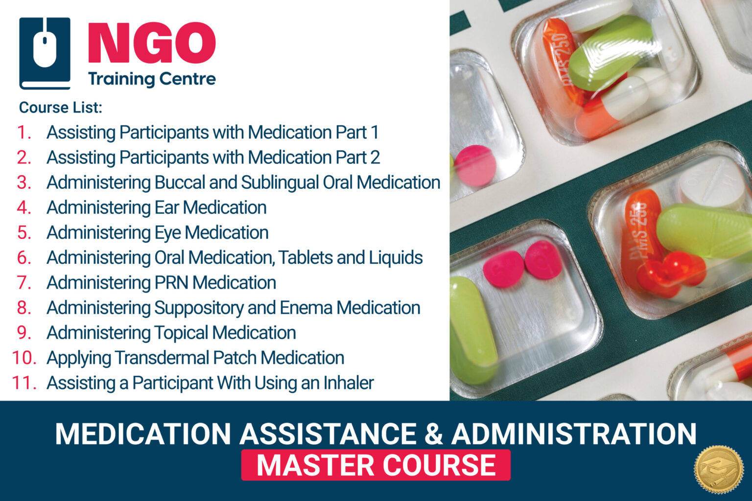 Medication Assistance & Administration Pathway | NGO Training Centre
